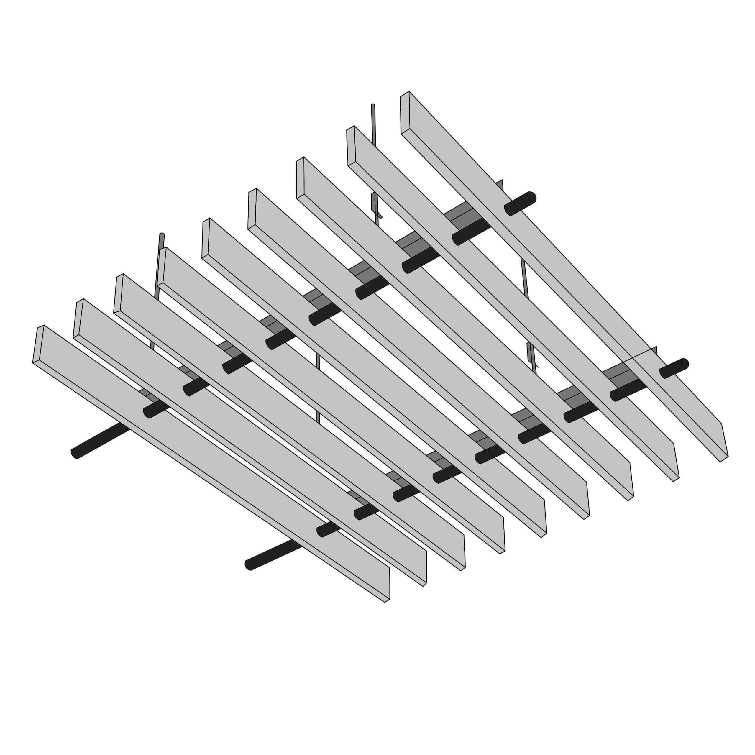 Borulu Tavan Paneli - Akçe Akustik
